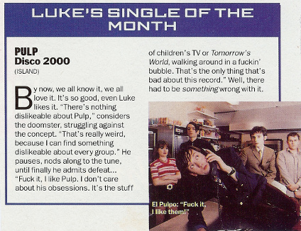 PulpWiki - Disco 2000 (single)